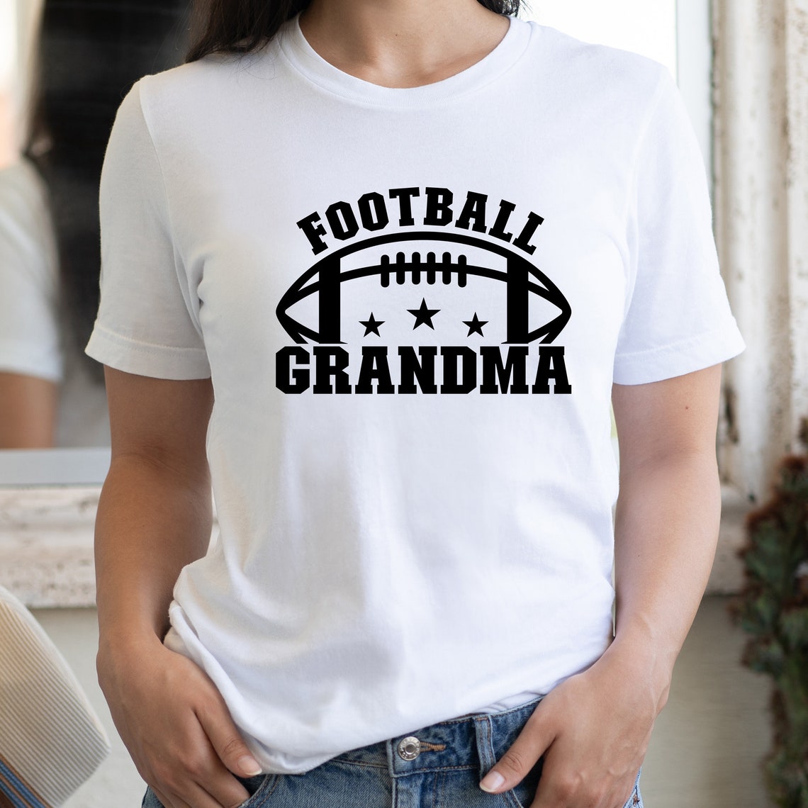 Football Grandma Svg Png Eps Pdf Files Football | Etsy