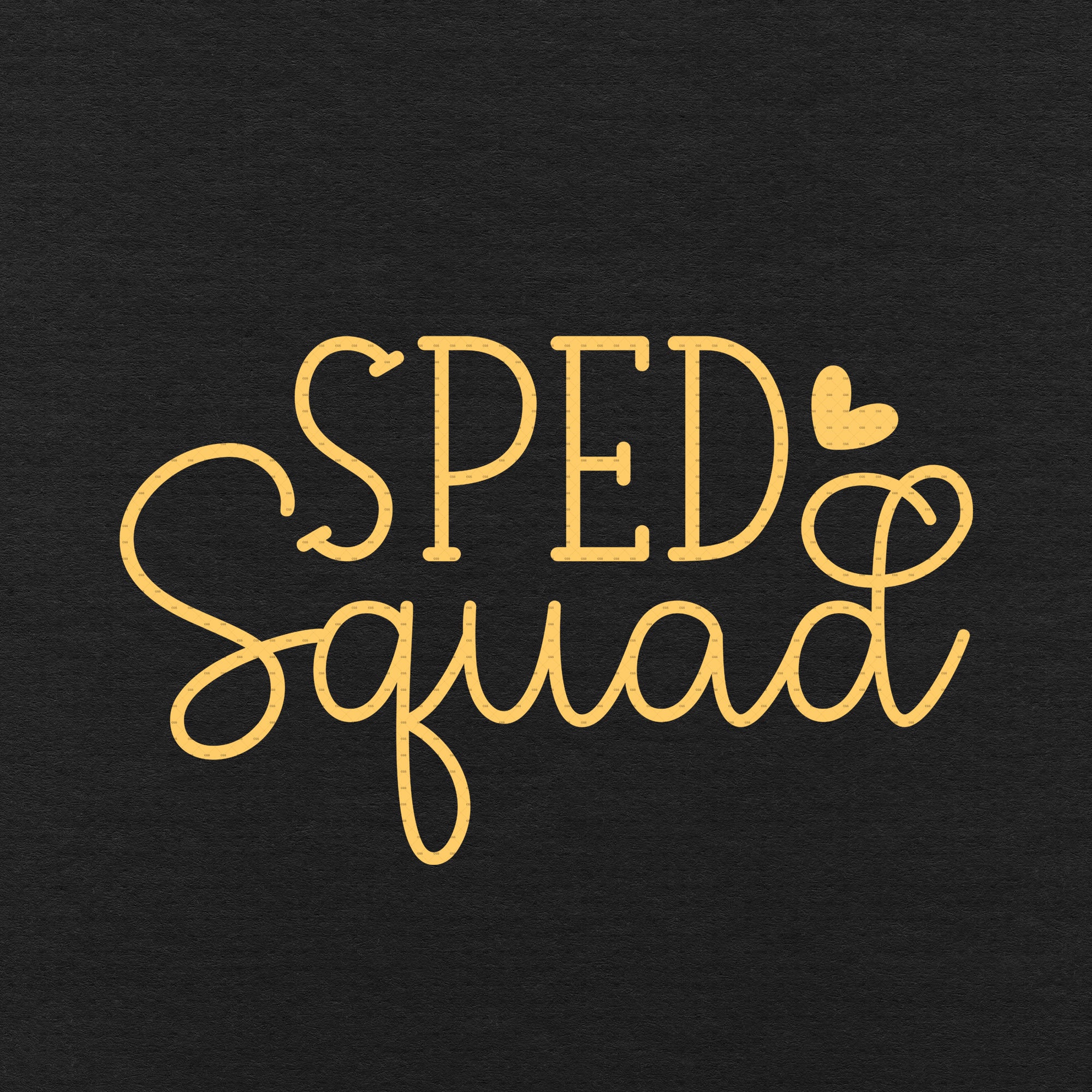 Sped Squad Svg Png Eps Pdf Files Special Education Svg - Etsy