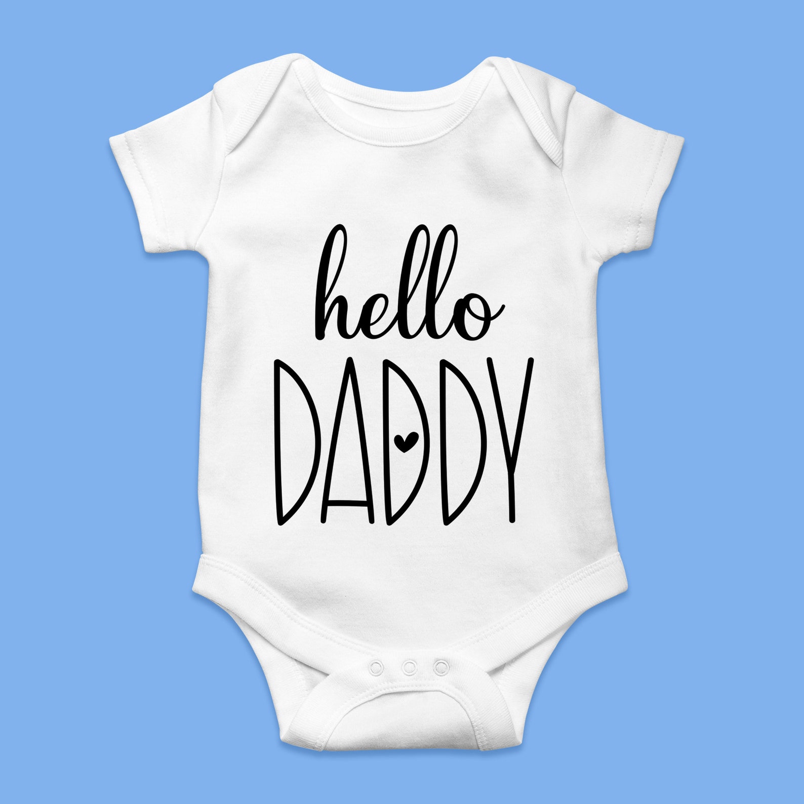 Hello Daddy Svg Png Eps Pdf Files Promoted to New Daddy - Etsy