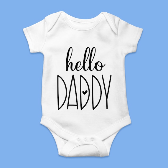 Hello Daddy Svg Png Eps Pdf Files Promoted to New Daddy - Etsy