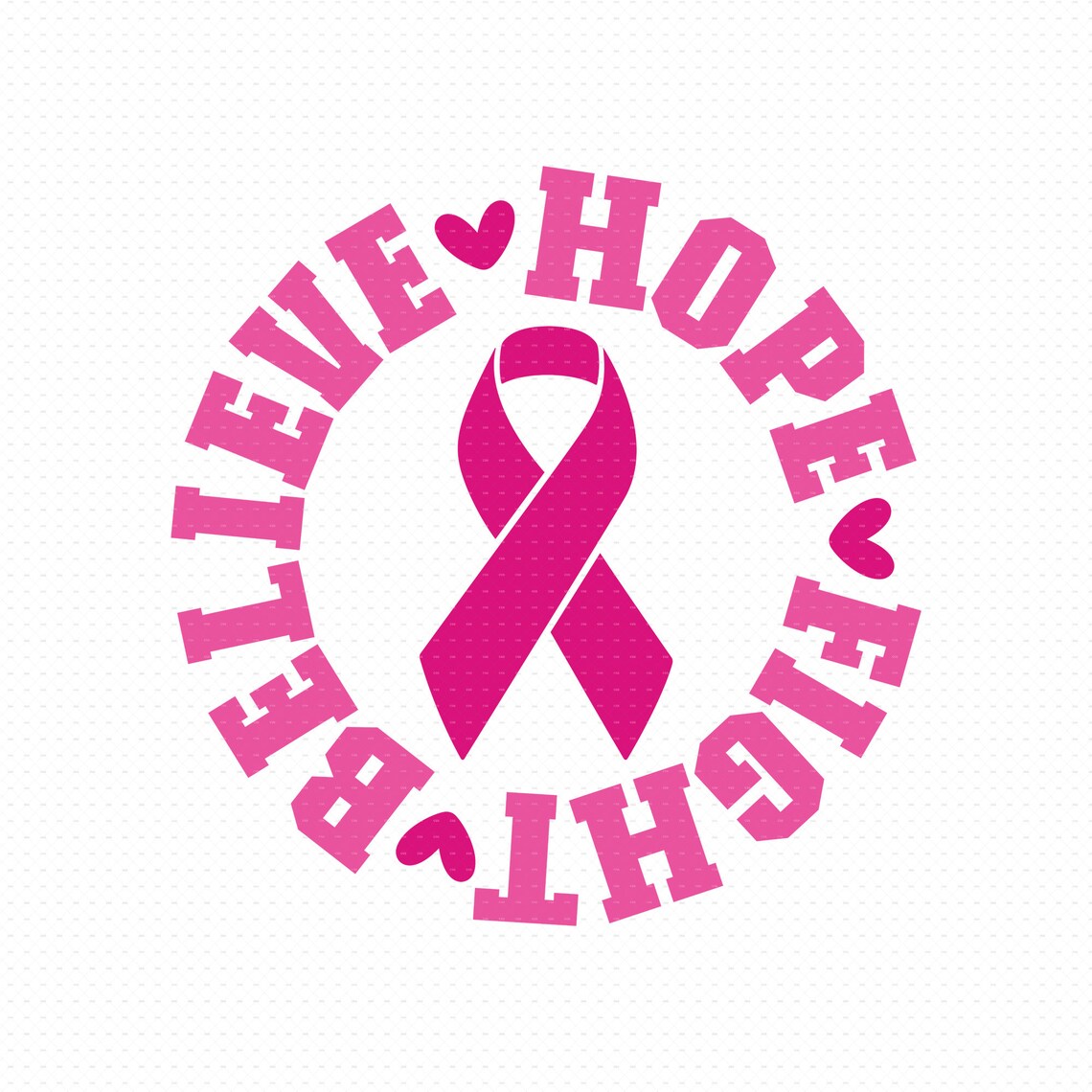 Believe Hope Fight Svg Png Eps Pdf Files Breast Cancer - Etsy Believe Hope Fight Svg Png Eps Pdf Files Breast Cancer - Etsy