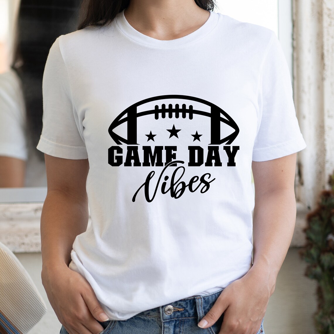 Game Day Vibes Svg Png Eps Pdf Football Game Day Svg Game - Etsy
