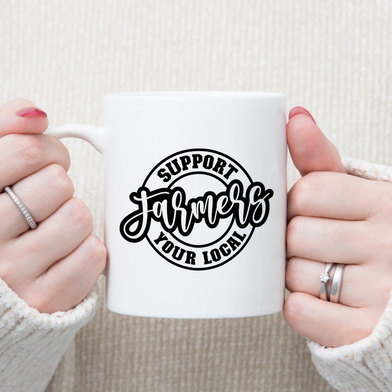 Support Your Local Farmers Svg Png Eps Pdf Files Support - Etsy