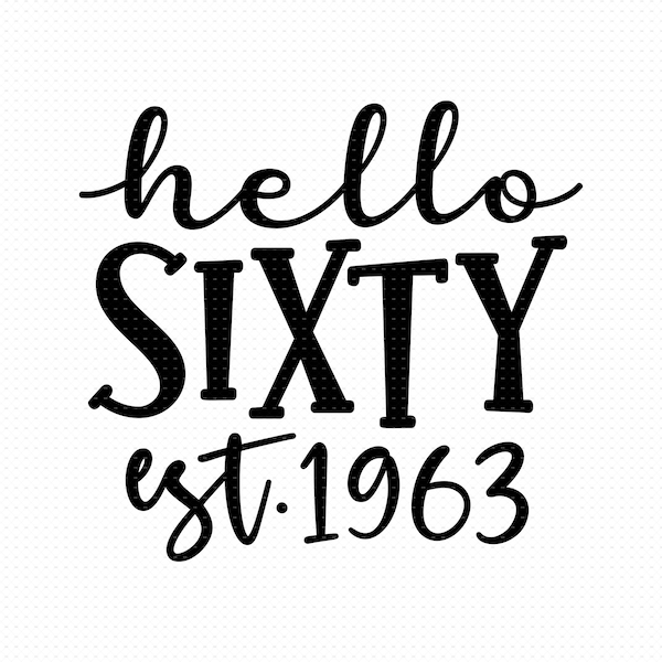 Est 1963 Shirt - Etsy