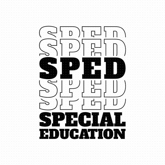 Special Education Svg Png Eps Pdf Files Special ED Svg - Etsy