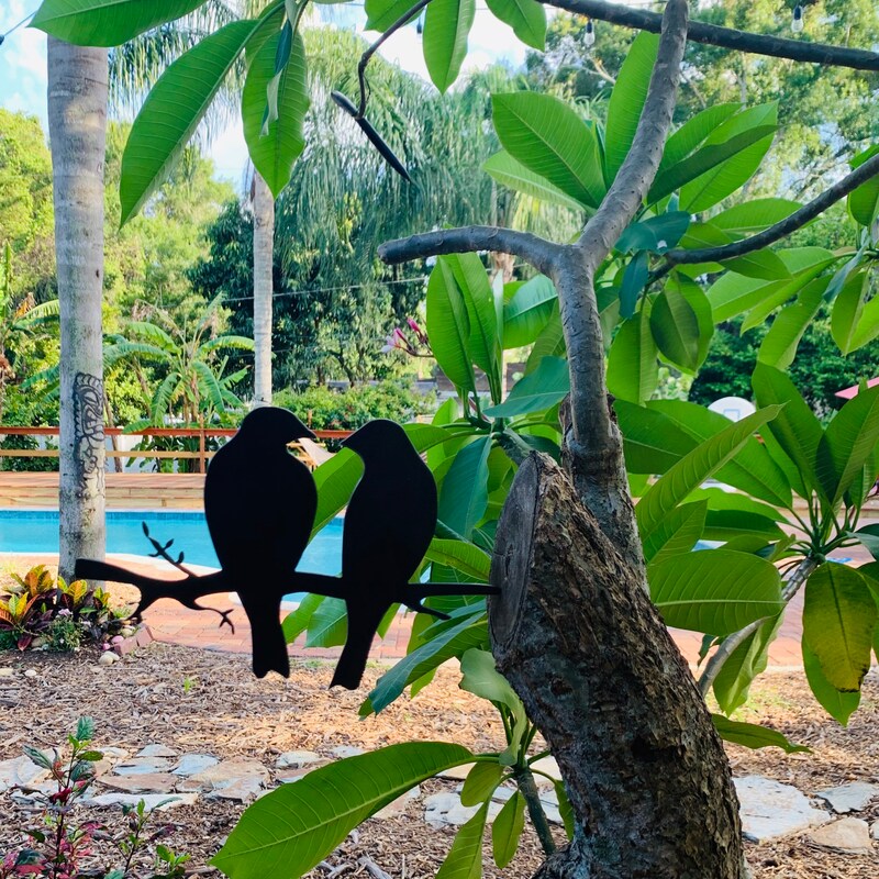 Love Birds in Tree - Etsy