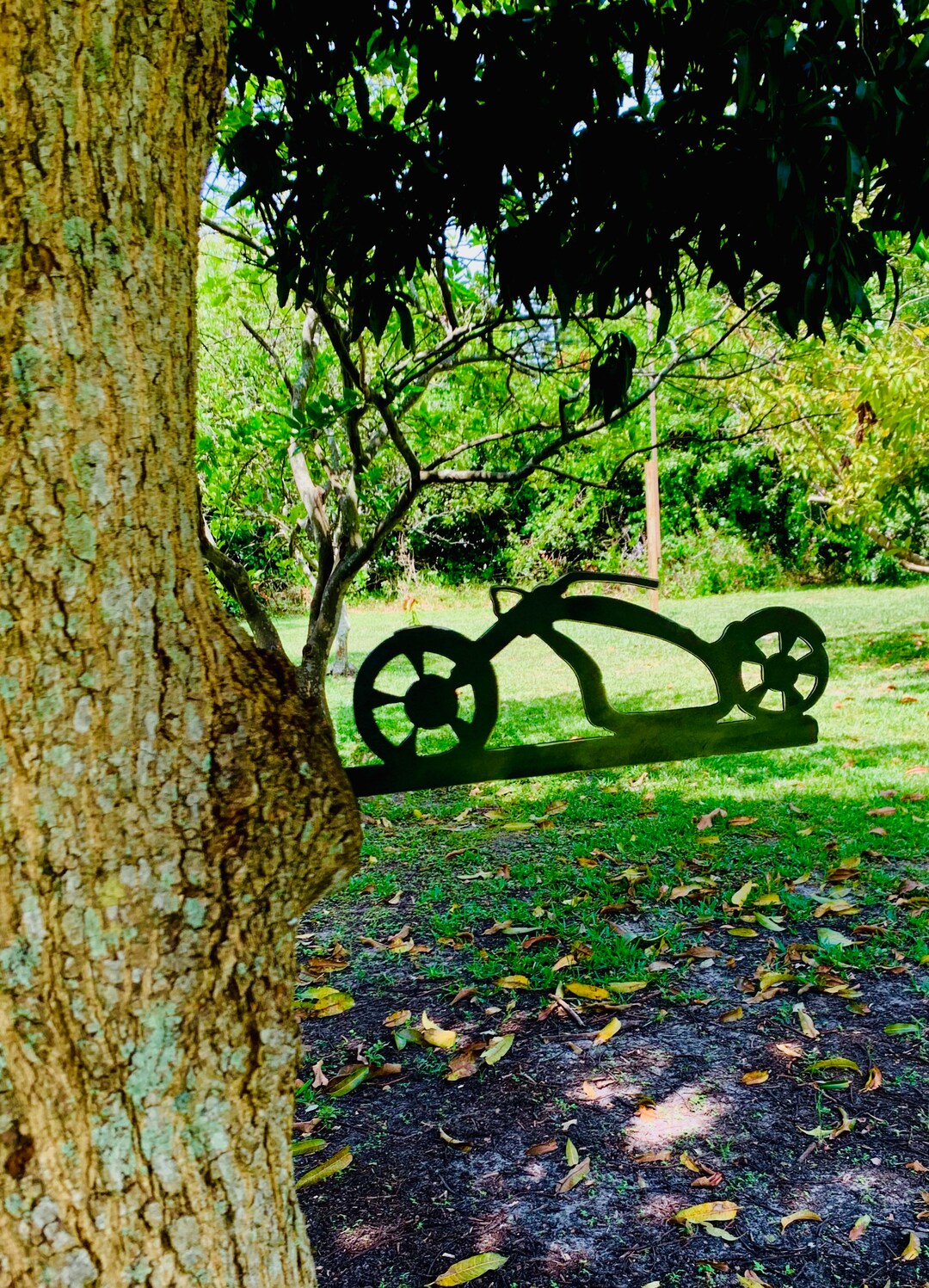 Metal Motorcycle/rustic Motorcycle/outdoor Rustic Art/hand Made/mothers ...