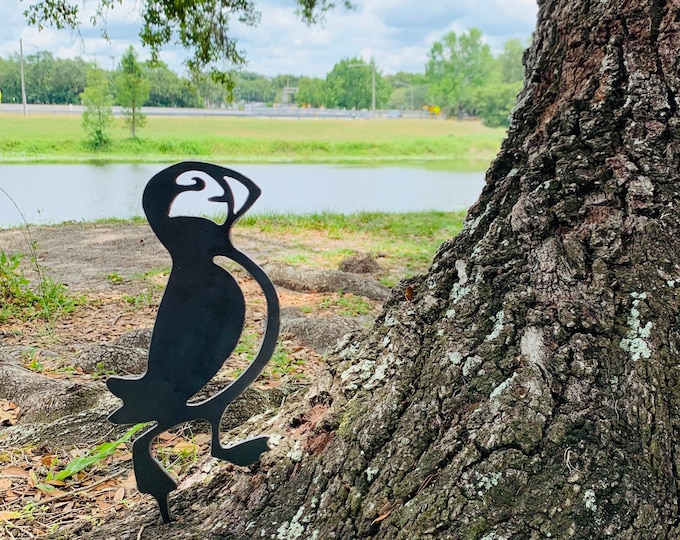 Metal Puffin/home & Garden Decor/metal Tree Art/hand - Etsy