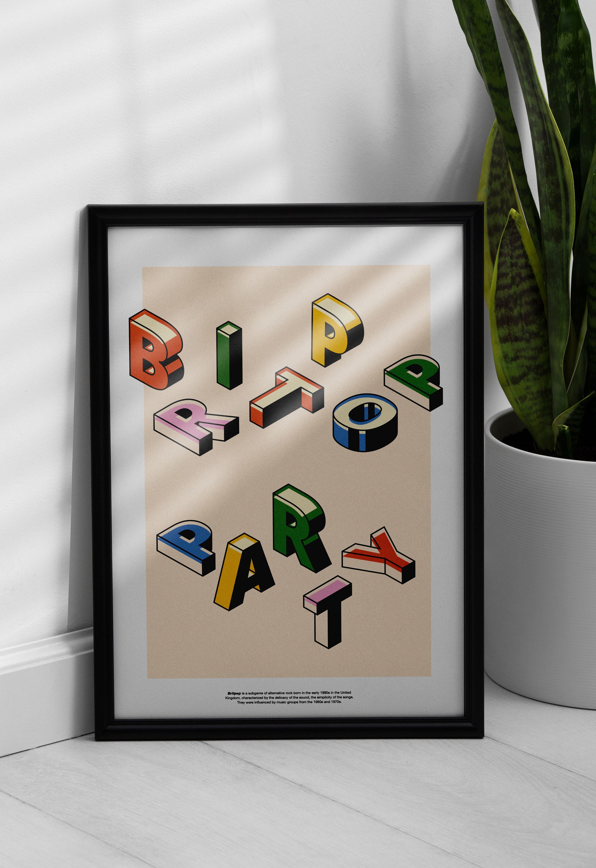 Poster Britpop 90s 80s. Greatest Hits. British Music Wall Poster. Blur ...