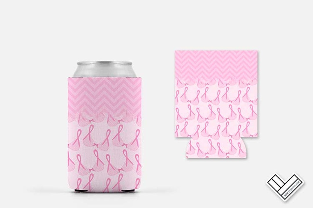 Diy Awareness Pink Courage 1006 Standard 12 Oz. Can Sublimation Print ...