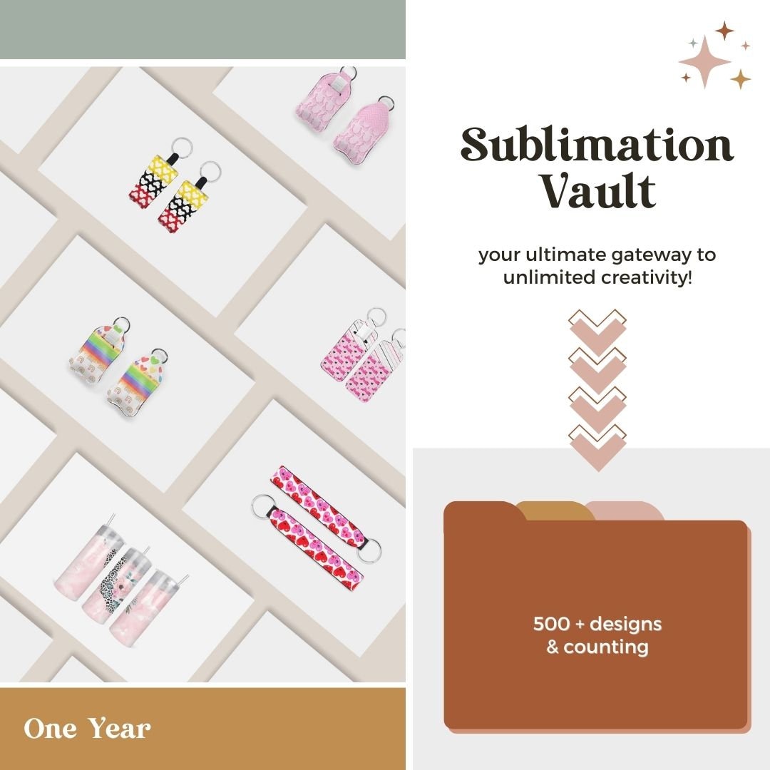 Sublimation Designs Whole Shop Access One Year Pass 700 Designs Whole ...
