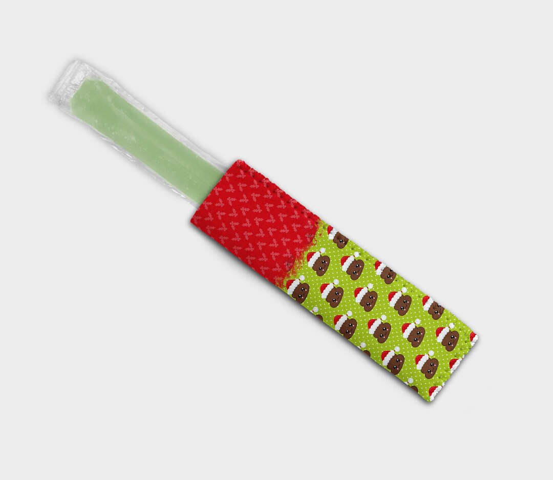 Diy Christmas Emojis 0701 Ice Pop Sleeve Simple Holder Print ...