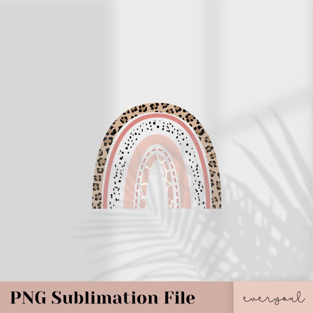Diy Boho Rainbow Leopard Giraffe Print Boho M 5957lp-17 Sublimation ...