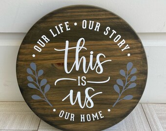 This is Us Door Sign | Etsy