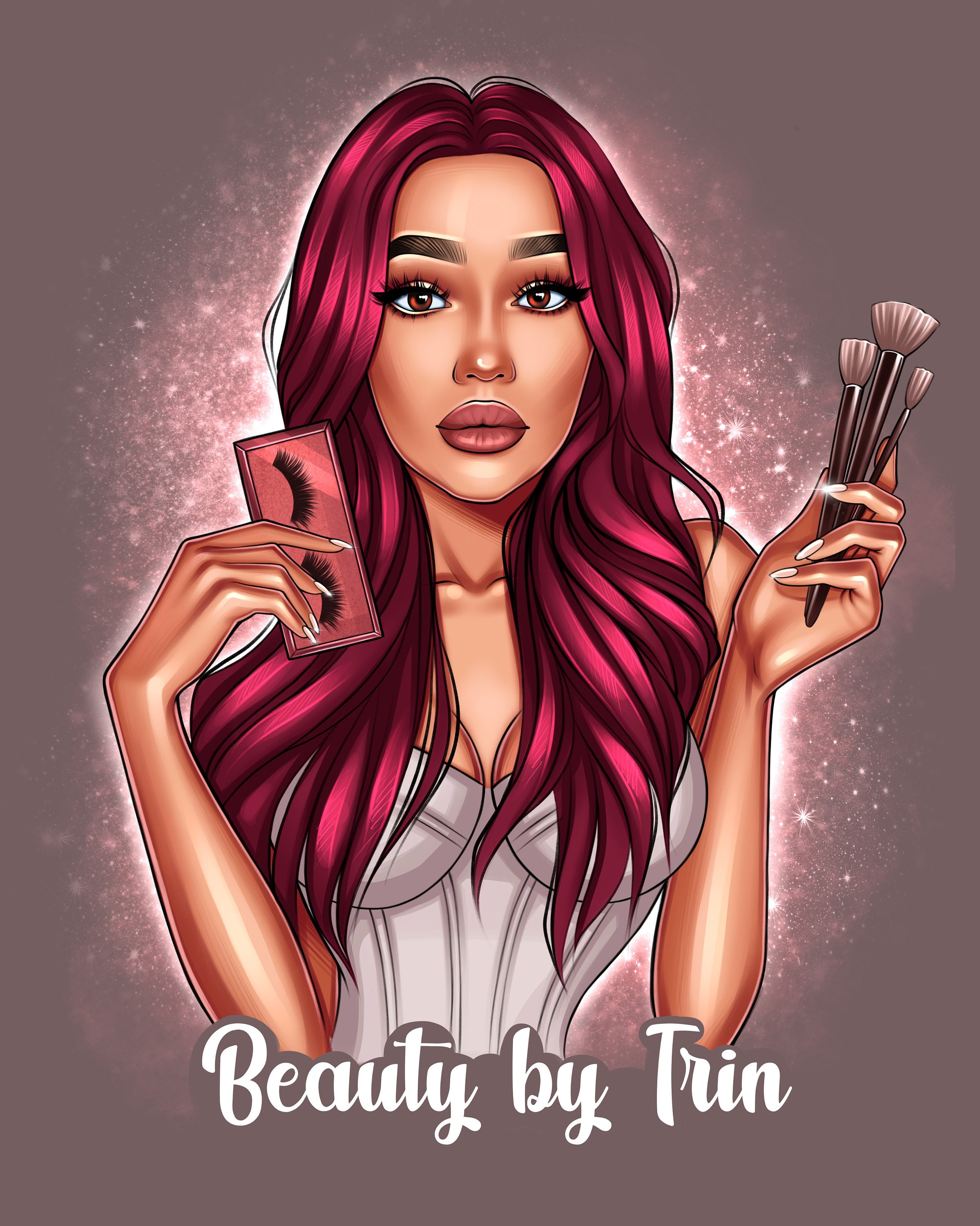 Logo Portrait Fashion Logo for Shop Business Logo Beauty | Etsy
