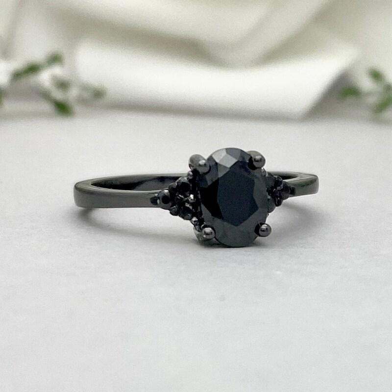 Black Onyx Ring - Etsy