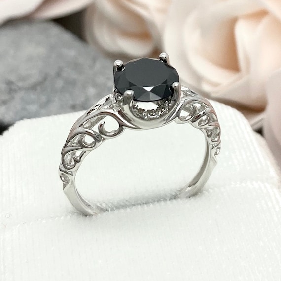 Jared black diamond engagement rings store