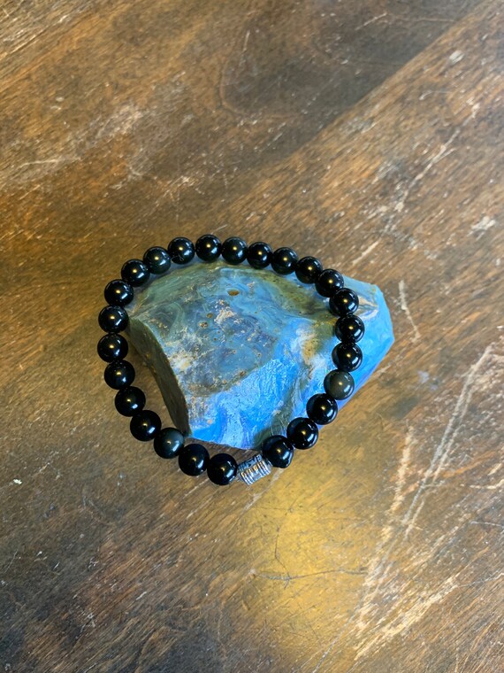 Reduces Swelling Sleep Better Black Obsidian Healing - Etsy