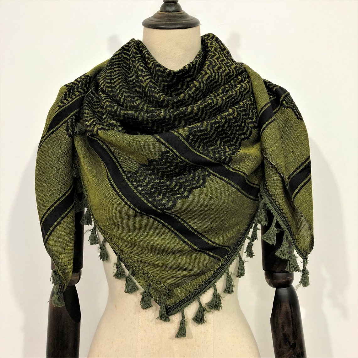 Shemagh Keffiyeh Arab Scarf Palestine Mar Saba Kufiya Arafat - Etsy