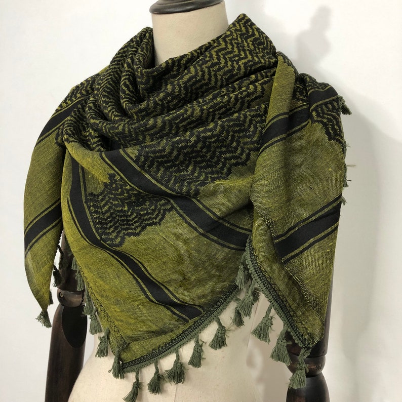 Shemagh Keffiyeh Arab Scarf Palestine Mar Saba Kufiya Arafat - Etsy