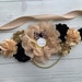 Leopard/ Safari Maternity Sash Belt ,cheetah / Leopard Baby Shower Sash ...