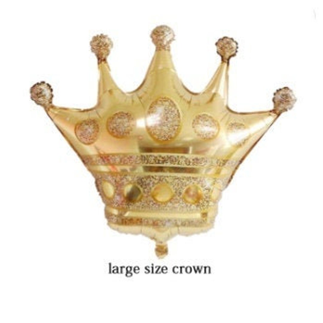Bulk 10 Pcs of 34 Tall Balloon Crown Foil Balloon - Etsy