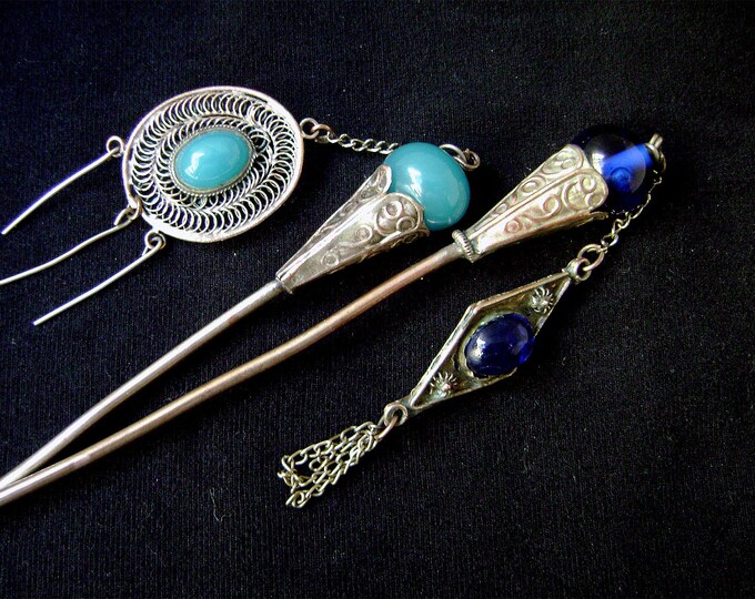 Vintage Hair Sticks - Etsy