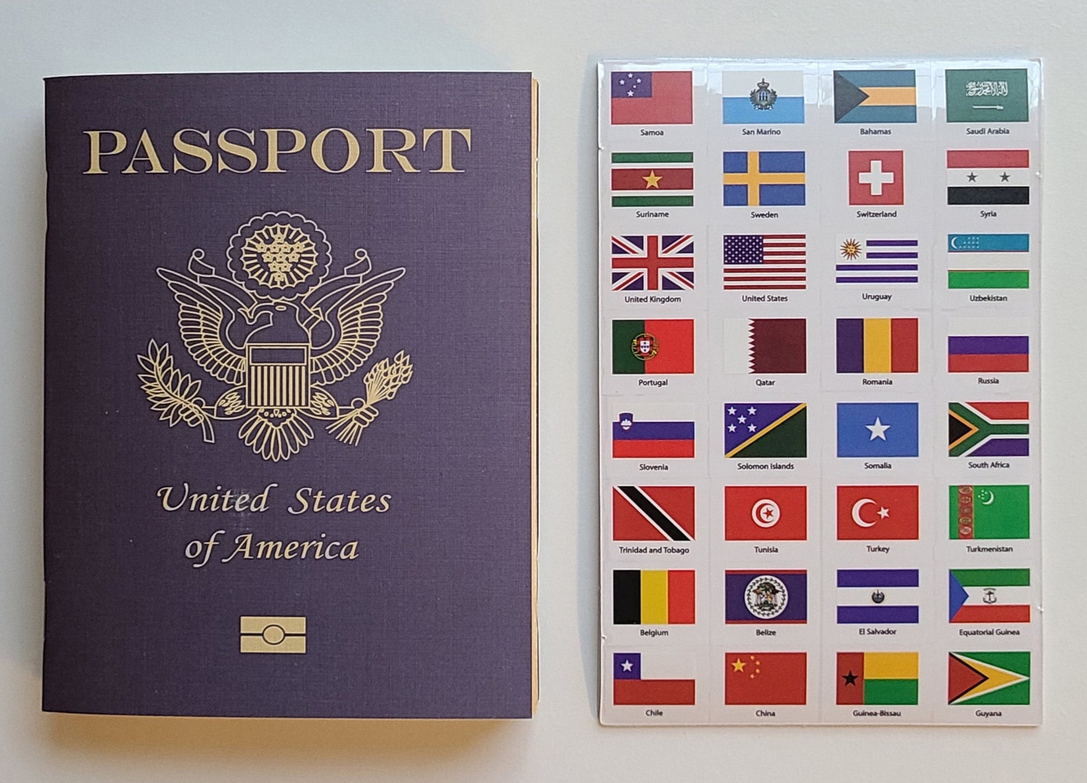 World Flags Stickers – 192 Countries, Travel & Learning - Etsy
