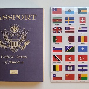 World Flags Stickers – 192 Countries, Travel & Learning - Etsy