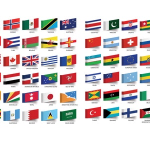 Printable Pretend US Passport: Stamps, Visas, World Flags (digital ...
