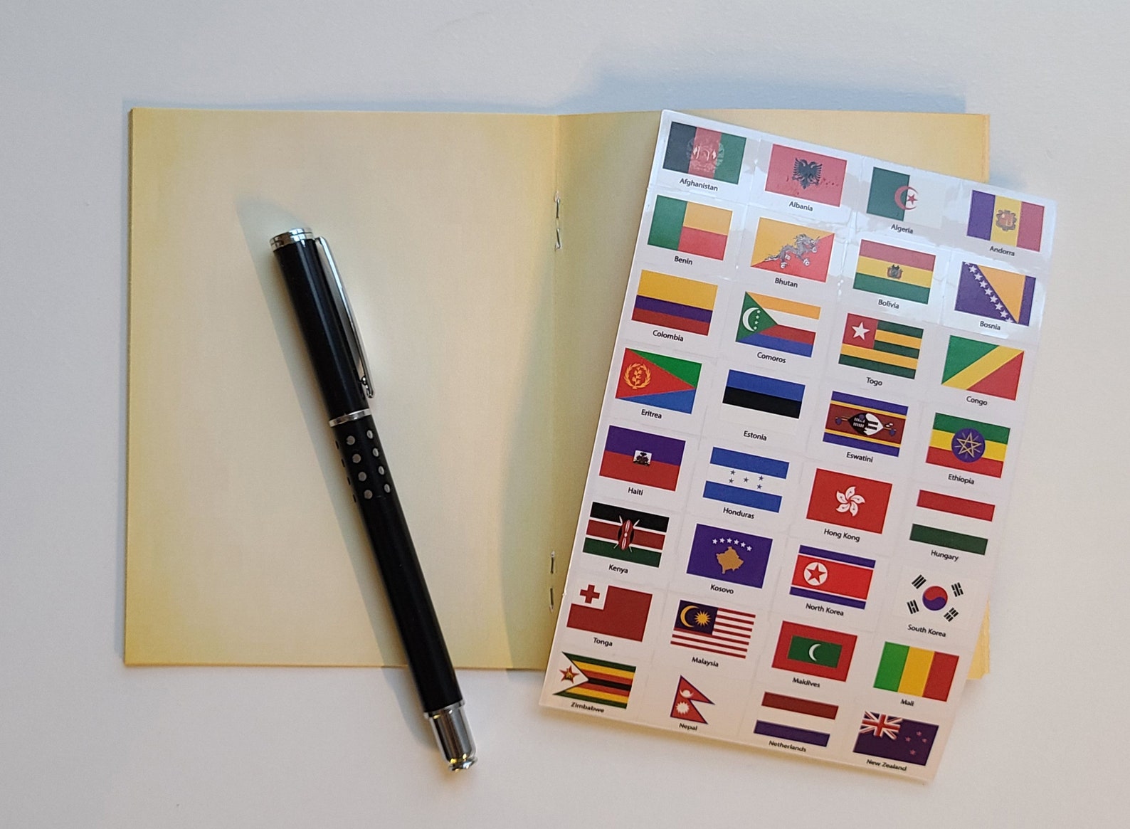 World Flags Stickers – 192 Countries, Travel & Learning - Etsy