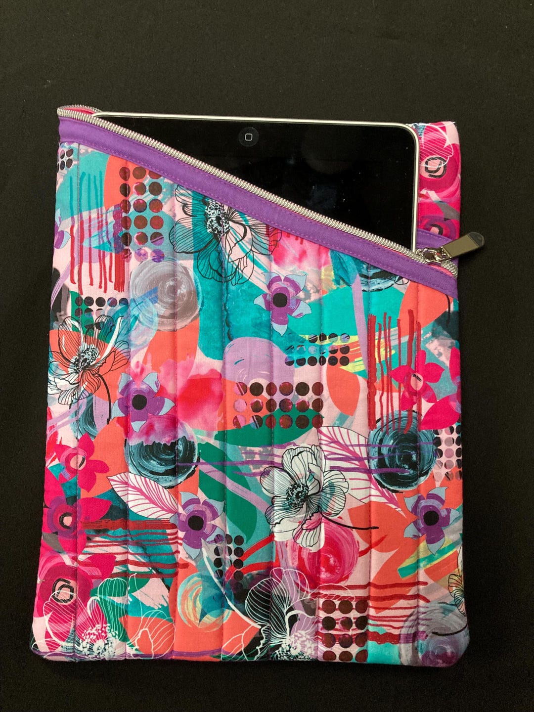 Quilted Tablet Bag - Etsy