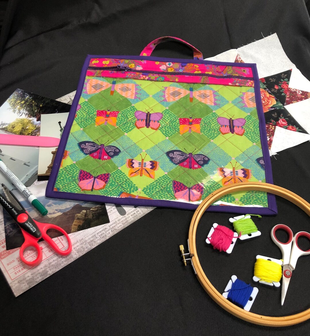 Quilted Project Bag - Etsy