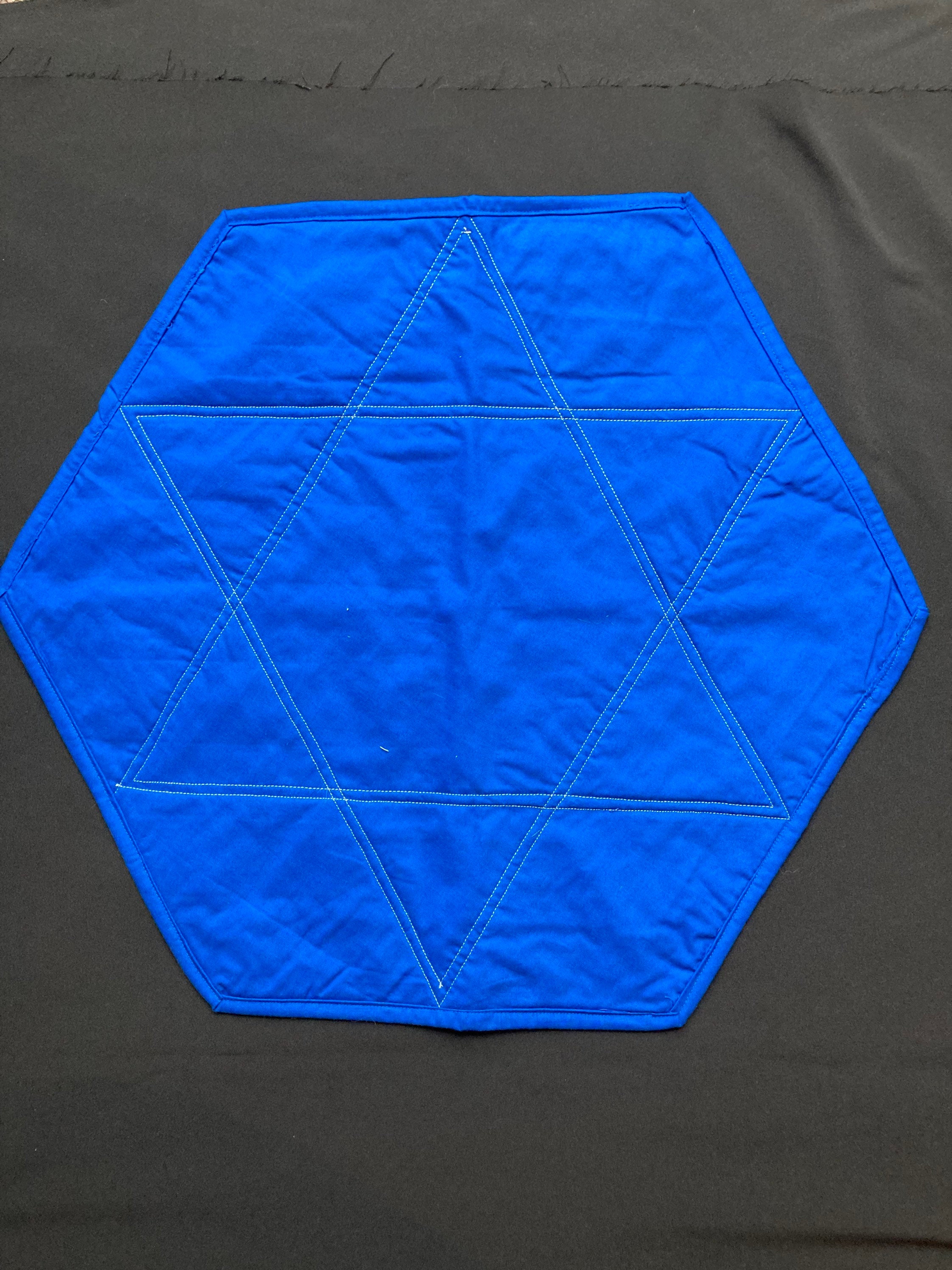Hexagonal Table Topper Hanukkah - Etsy