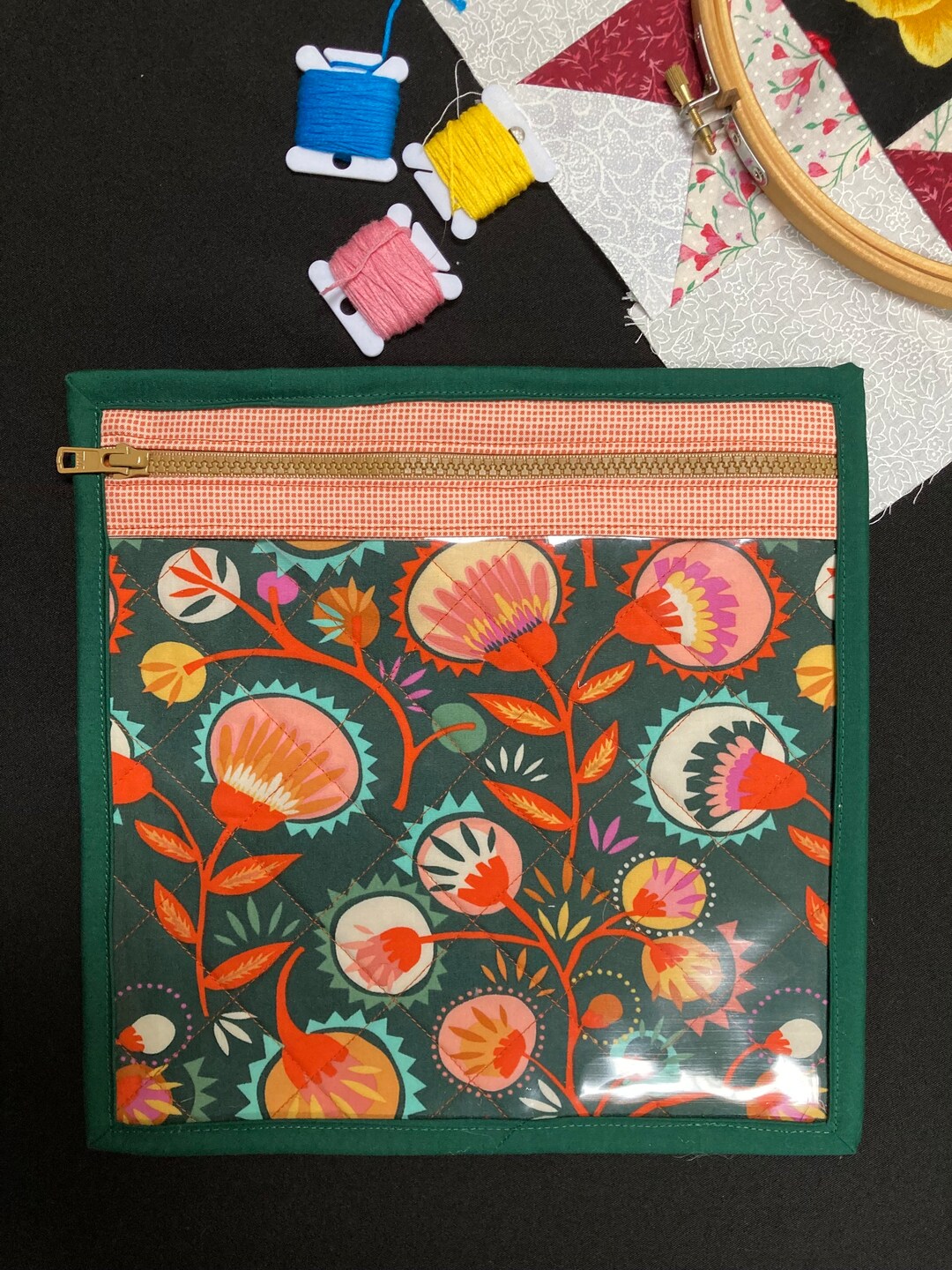 Quilted Project Bag - Small Size - Etsy