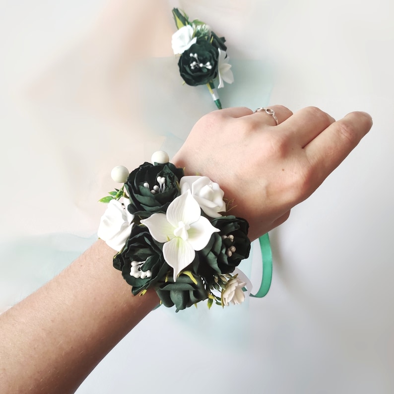 Emerald Green Flower Crown Rustic Wedding Crown Emerald - Etsy