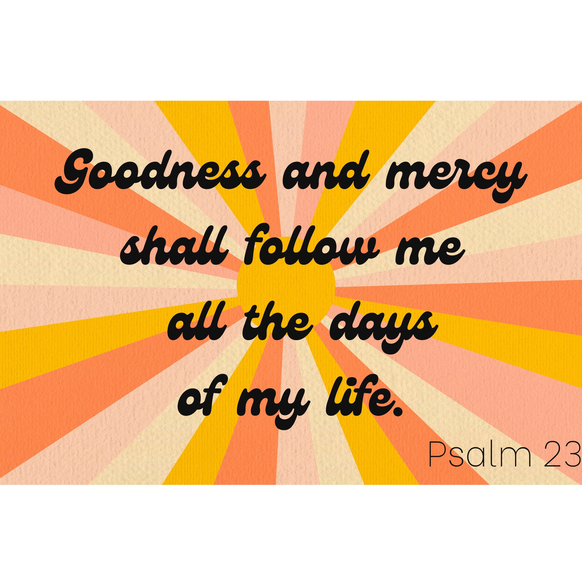 Printable Bible Verses Retro Groovy - Etsy