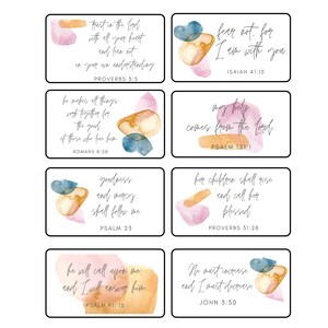 Watercolor Scripture Cards - Etsy