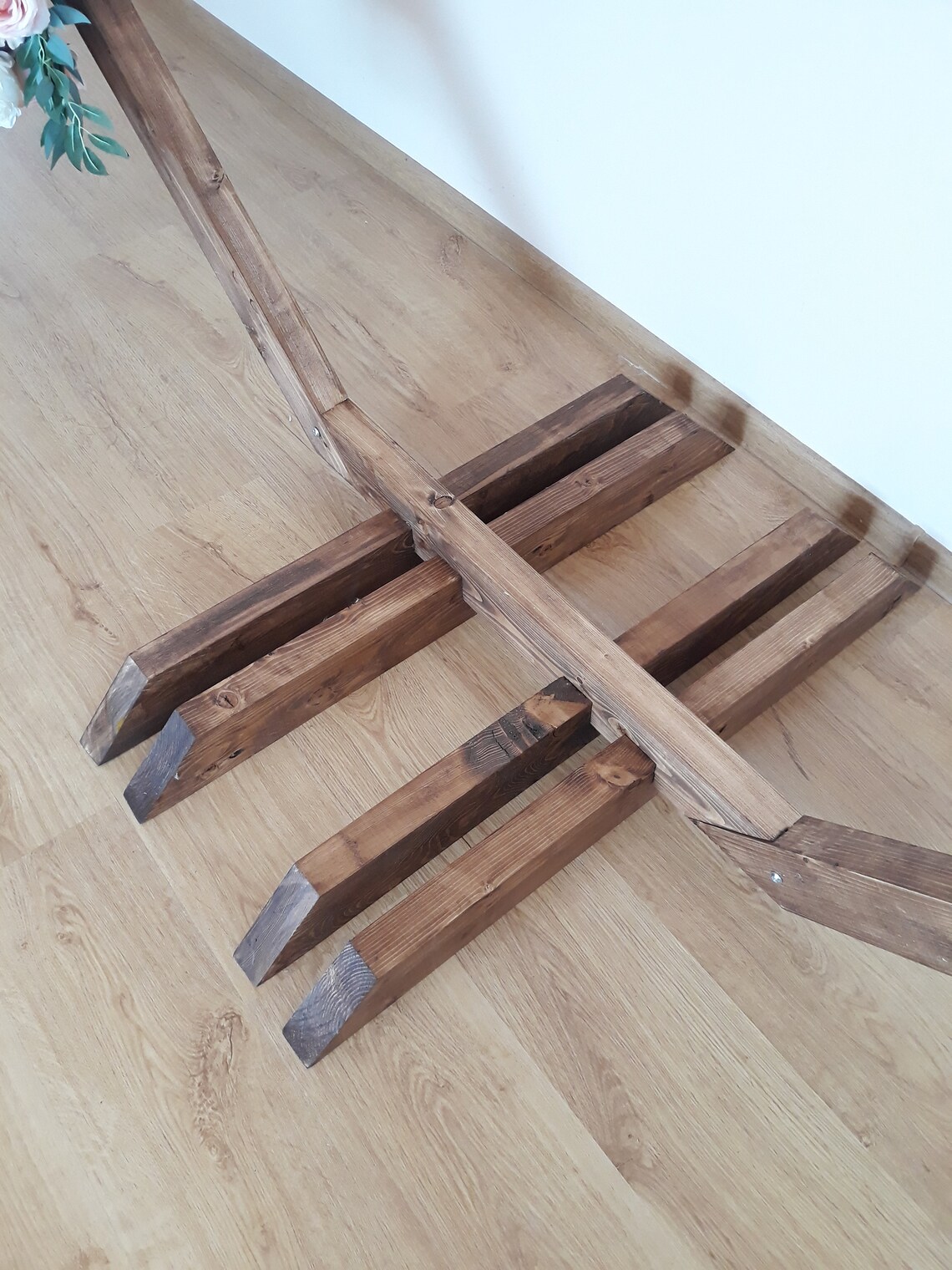 Octagon Wooden Wedding Arch /wedding Decor Natural - Etsy