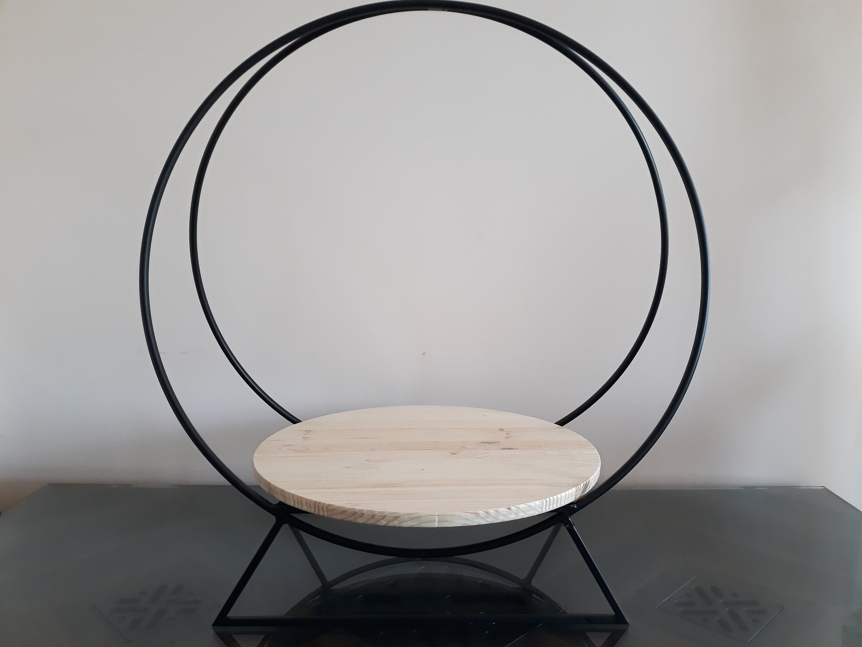 Metal Cake Stand /wooden Panel/glass Panel/ Wedding Decor/ - Etsy