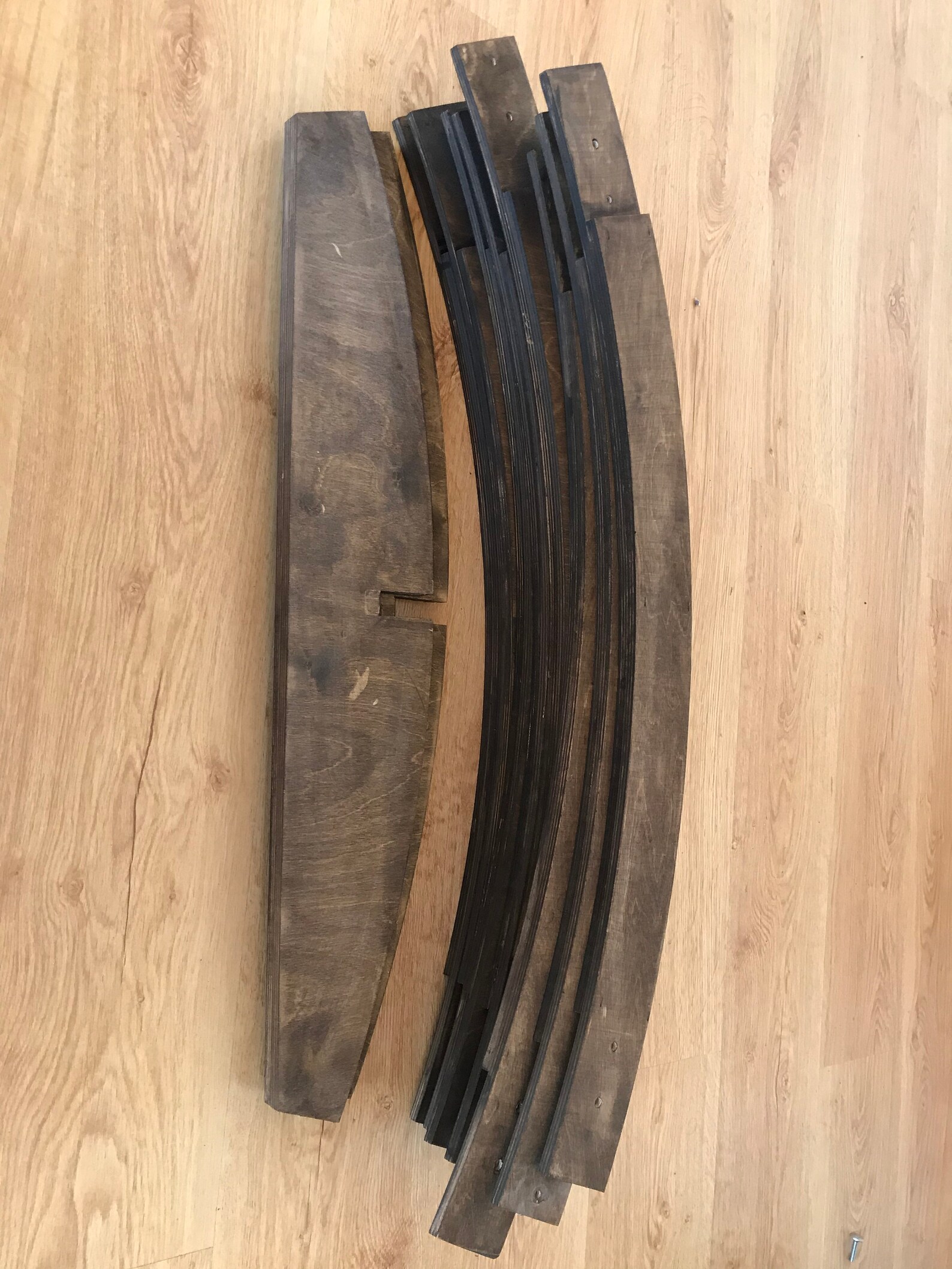 Round Wedding Arch /plywood Arch/ Ceremony Arch Wedding/ - Etsy UK