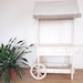 Wooden Large Sweet Cart | Cart With Wheels | Adult Wooden Sweet Cart ...