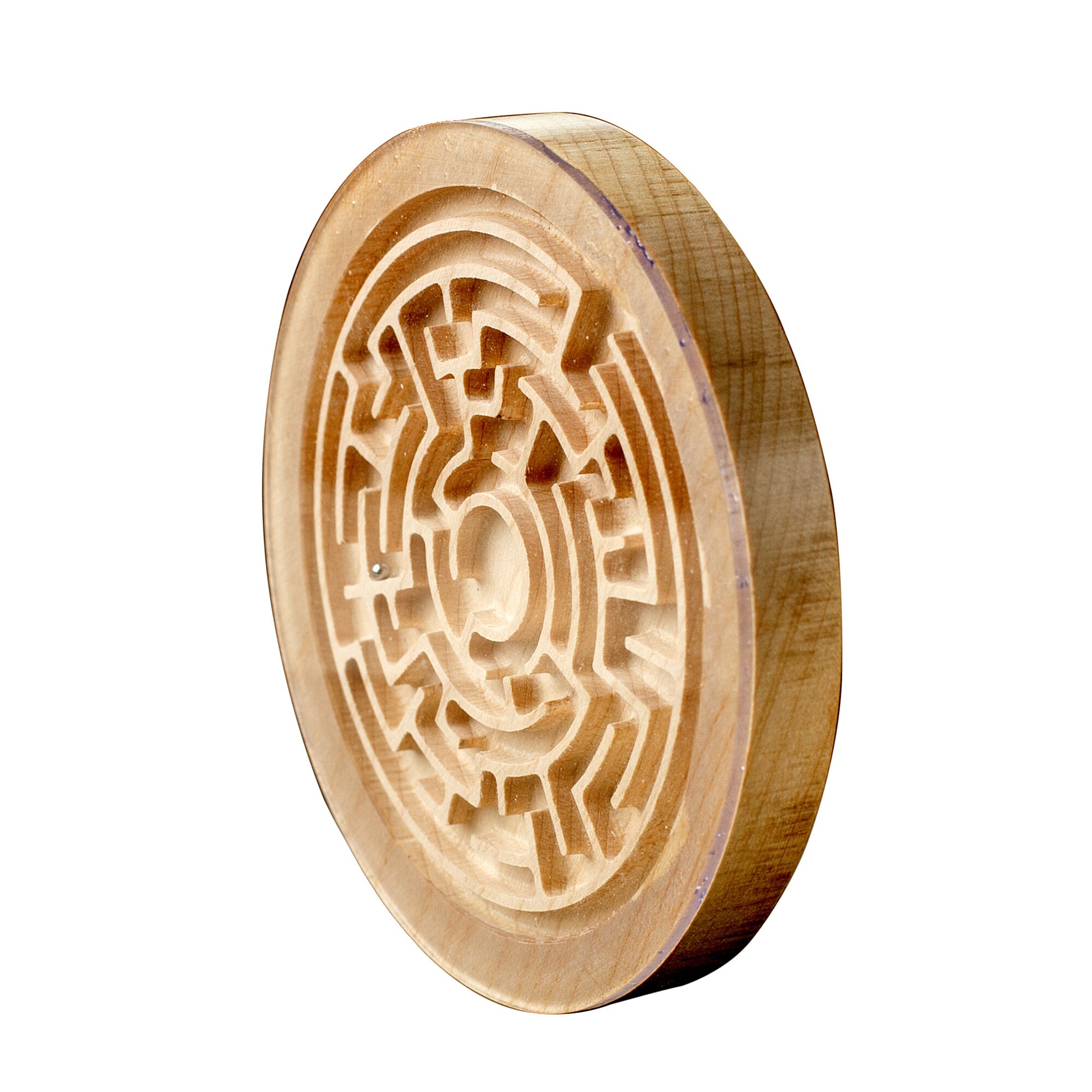 Wooden Finger Labyrinth, Maze Ball Dexterity Puzzle for Children, Hand ...