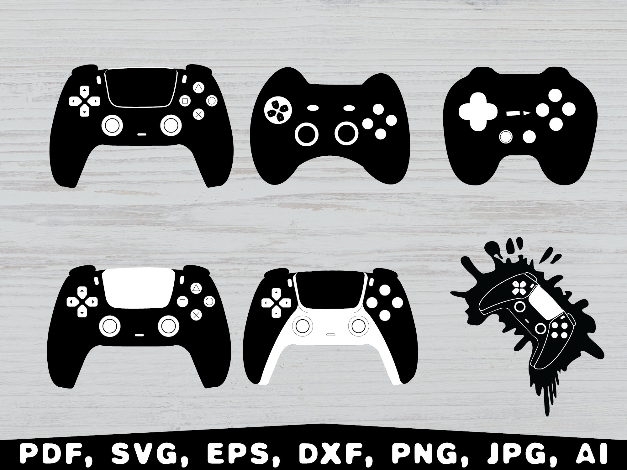 Gamer SVG Bundle, Video Game SVG Bundle, Gamer Svg, Game Controller Svg ...