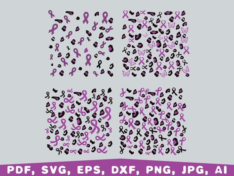 Overdose Awareness Svg, Purple Ribbon SVG, Overdose Cut Files ...