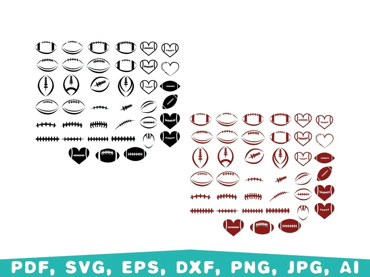 Football Svg Bundle, Football Laces Svg, Football Mom Svg, Football ...