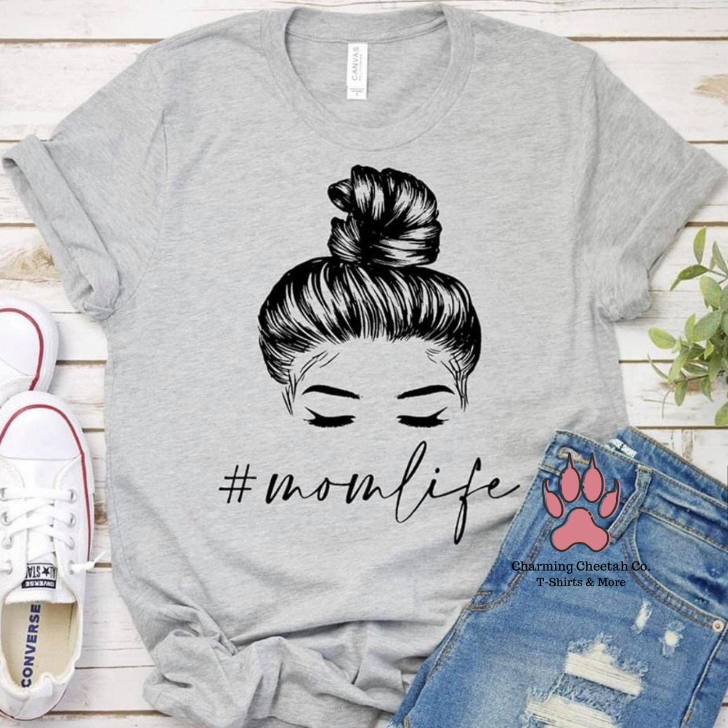 Mom Life Bun Momlife Messy Bun Getting Stuff Done Bun Life Etsy