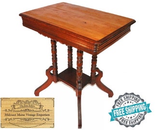 Antique Maple Table - Etsy