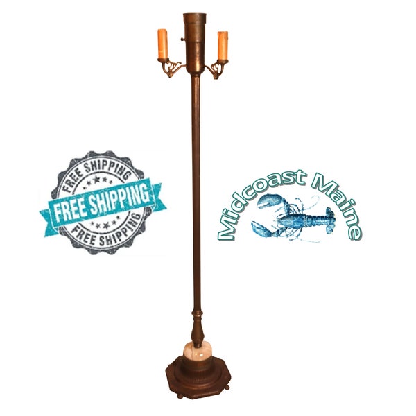 Vintage Mogul Floor Lamp - Etsy