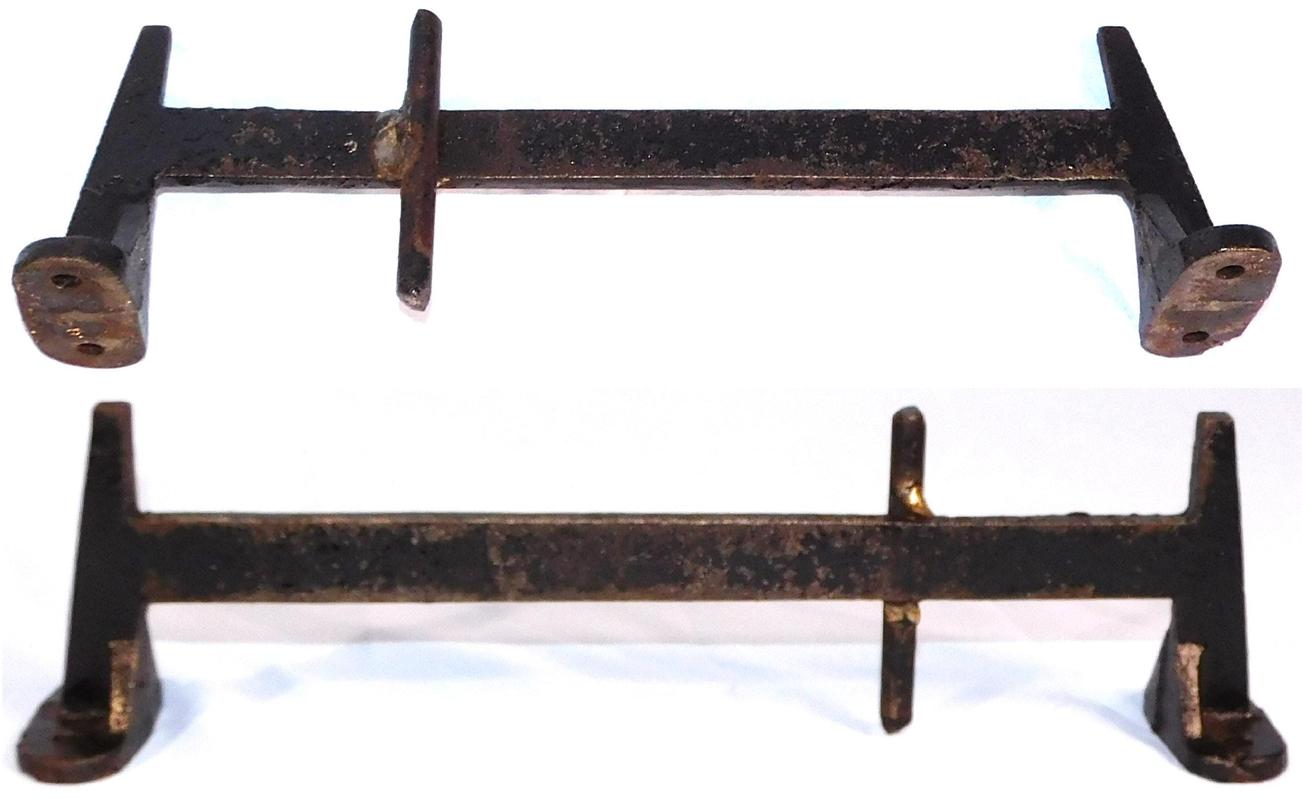 Antique Howe Scale Parts: Cast-iron & Brass Weights, Beam, Poise ...